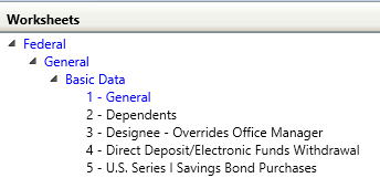 About Worksheets and Government Forms